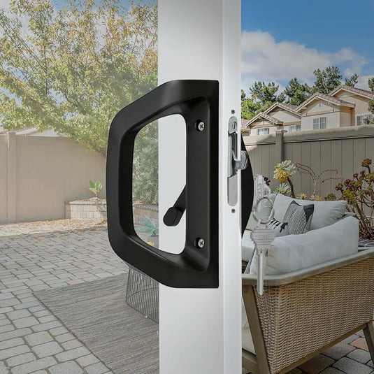 Twist to Lock storefront door lock keyless with unpickable Night Latch ...