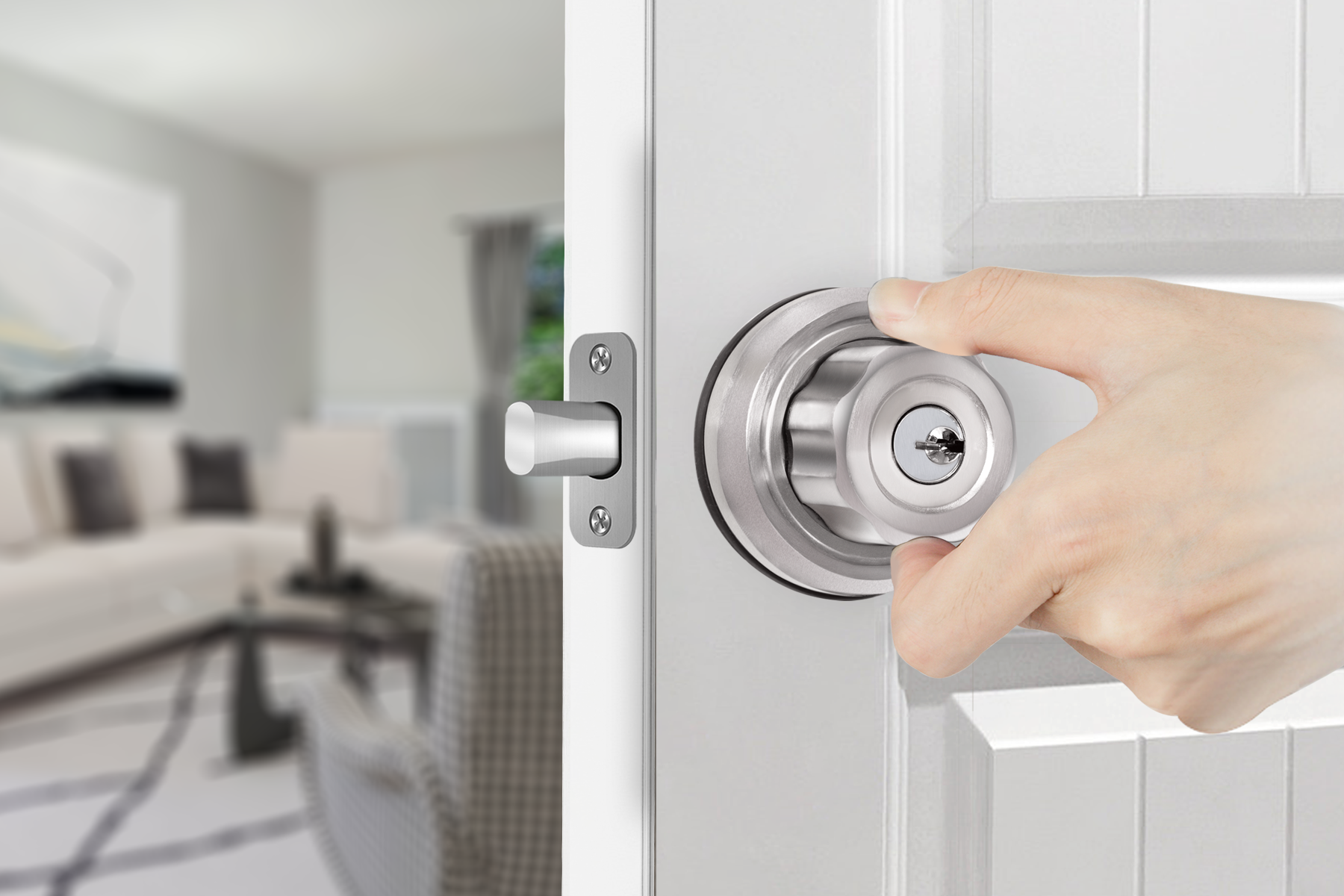 The ONLY Smart Storefront Door Lock replacement with mechanism-based ...